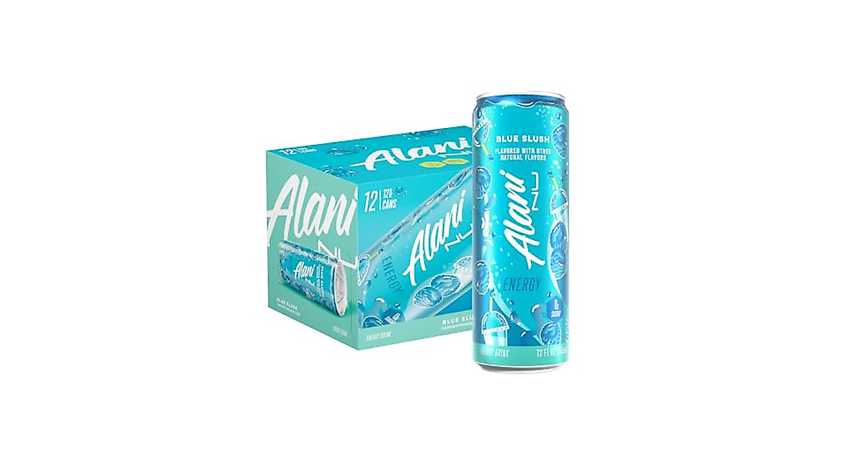 Alani Nu Blue Slush Energy Drink | Sugar Free & Low Calorie