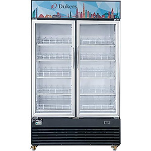 Dukers Appliance USA DSM-41R Merchandiser Refrigerator, Commercial-Grade