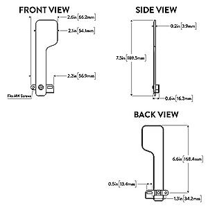 Architectural Mailboxes 5285R-10 Replacement Flag Accessory, Red