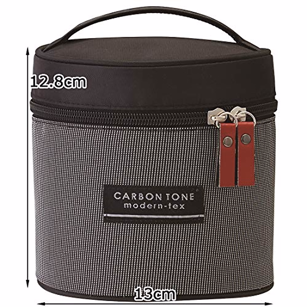 Skater KBST3 Insulated Lunch Box, Bowl Shape, 33.4 fl oz (1,050 ml), For STLB3 Lunch Bag, Carbon Tone