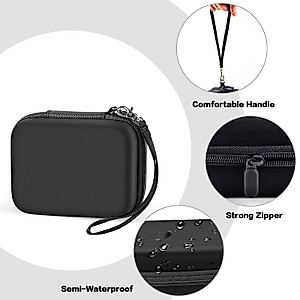 Case Compatible with Bakugan Figures, BakuCores and Armored Alliance, Collectible Action Figures, Mini Toys Container Carrying Box for Bakugans Trading Cards (Bag Only) - Black