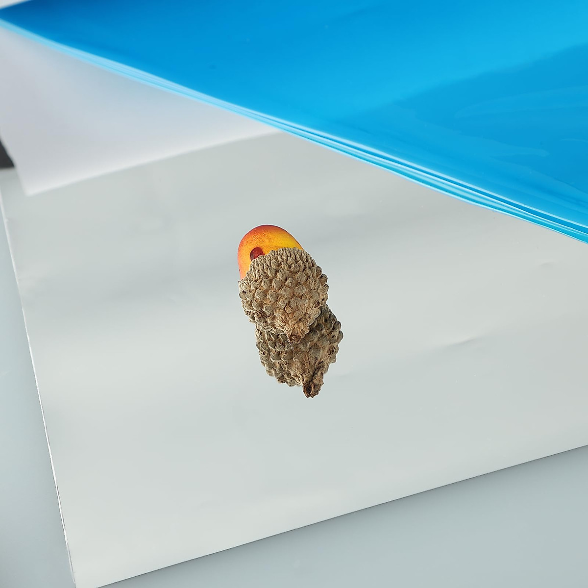 MANMAOHE 2Pcs Large Flexible Mirror Sheets 19.7x39.4 Inch Self Adhesive Non Glass Mirror Tiles Plastic Cuttable Full Body Mirror Sheet Large Mirror Stickers for Bathroom Bedroom Home Wall Decor(2pcs)