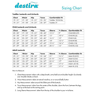 Destira Gymnastics Leotards for Girls, Tokyo Nights, Super Soft Leotards for Women and Girls with Matching Scrunchie, Gymnastics, Dance, Cheer, Yoga, and More, Adult Small