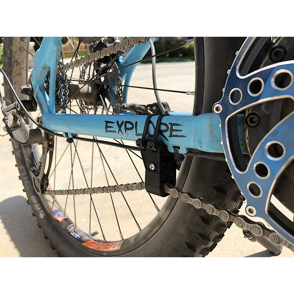 Quintessentialz Chain Guide Mountain Bike Tensioner Double Stage Design for Chain Drops 1X 2X 3X Drives