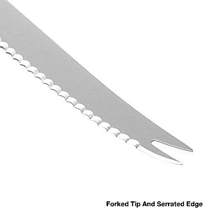 Wüsthof Classic IKON Precision Forged High-Carbon StainlessSteel German Made, 5" Toma, 5" Tomato Knife Full-Tang Handle with Half Bolster