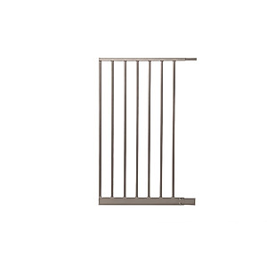 Dreambaby Magnetic Sure Close Gate Extension, Silver, 16.5"