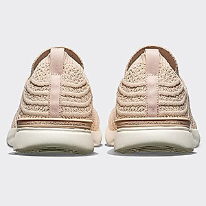 APL: Athletic Propulsion Labs Women's Techloom Wave, Vanilla/Black, 8.5