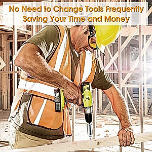 Christmas Gifts Stocking Stuffers for Men Him, Universal Socket Mens Gifts for Dad Boyfriend, Professional 7mm-19mm Socket Set for Multiple Adapters