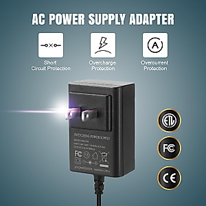 Lenink 1 to 3 AC Power Supply Adapter Kit with On/Off Switch for AA Battery, Replace 3 AA Battery