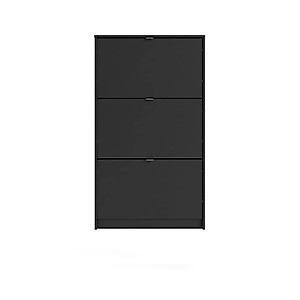 9 Pairs Manufactured Wood Shoe Storage Cabinet