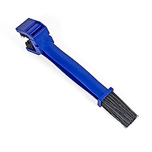 MOTO4U Motorcycle & Bike Universal Chain Grunge Cleaning Brush/Tool DirtBike MX Steet Sport Off-Road Motorcycles ATVs Quad Bicycles (2 PACK Blue)