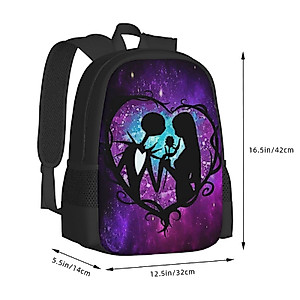 UINTA Halloween Backpack 3D Printed Large Capacity Laptop Backpack Travel Casual Bag