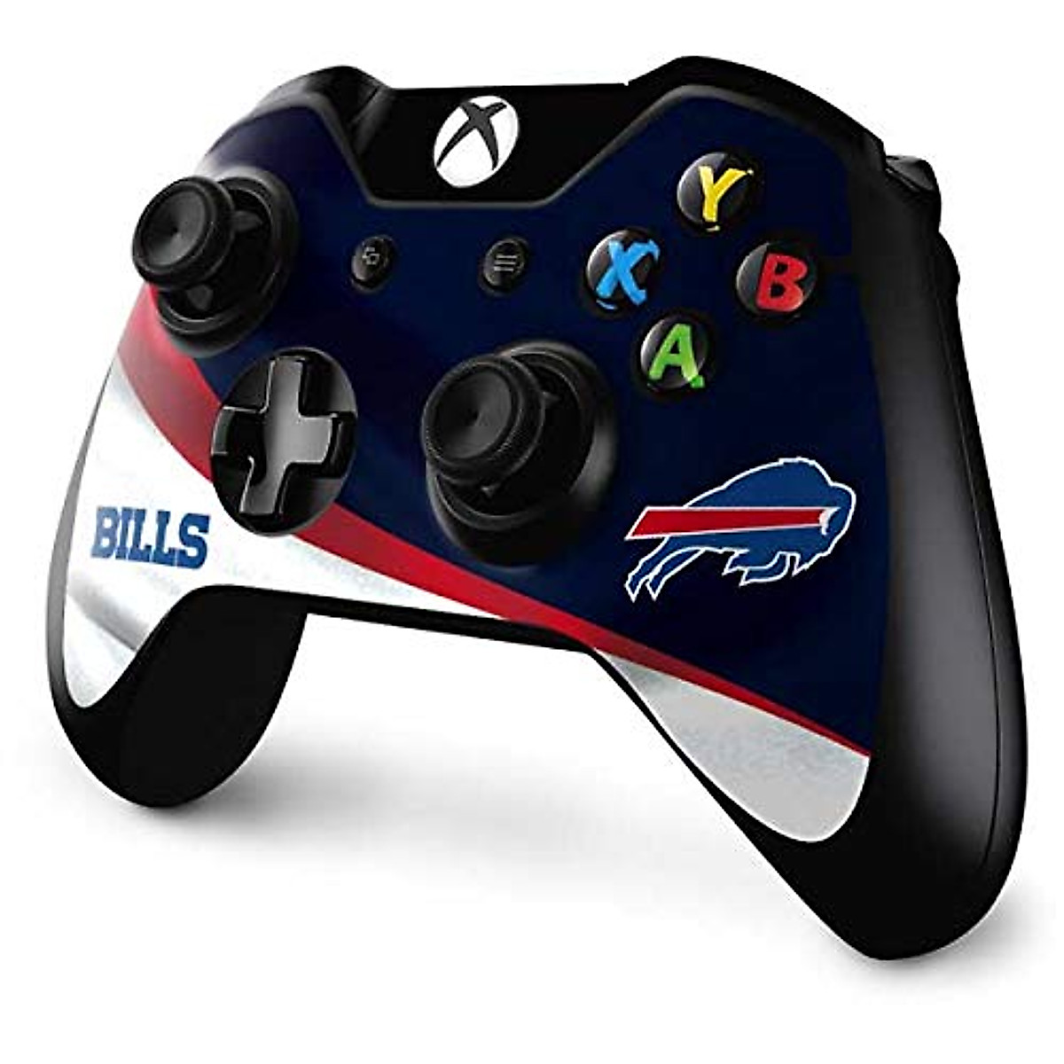 Skinit Decal Gaming Skin compatible with Xbox One Controller - Officially Licensed NFL Buffalo Bills Design