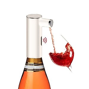 The Osobawares™ Automatic Wine and Spirits Dispenser | Wine Aerator | Cordless Design with Volume Control
