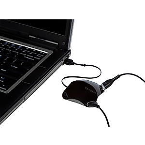 Targus Retractable 4-Port Hub, Black (ACH113US)