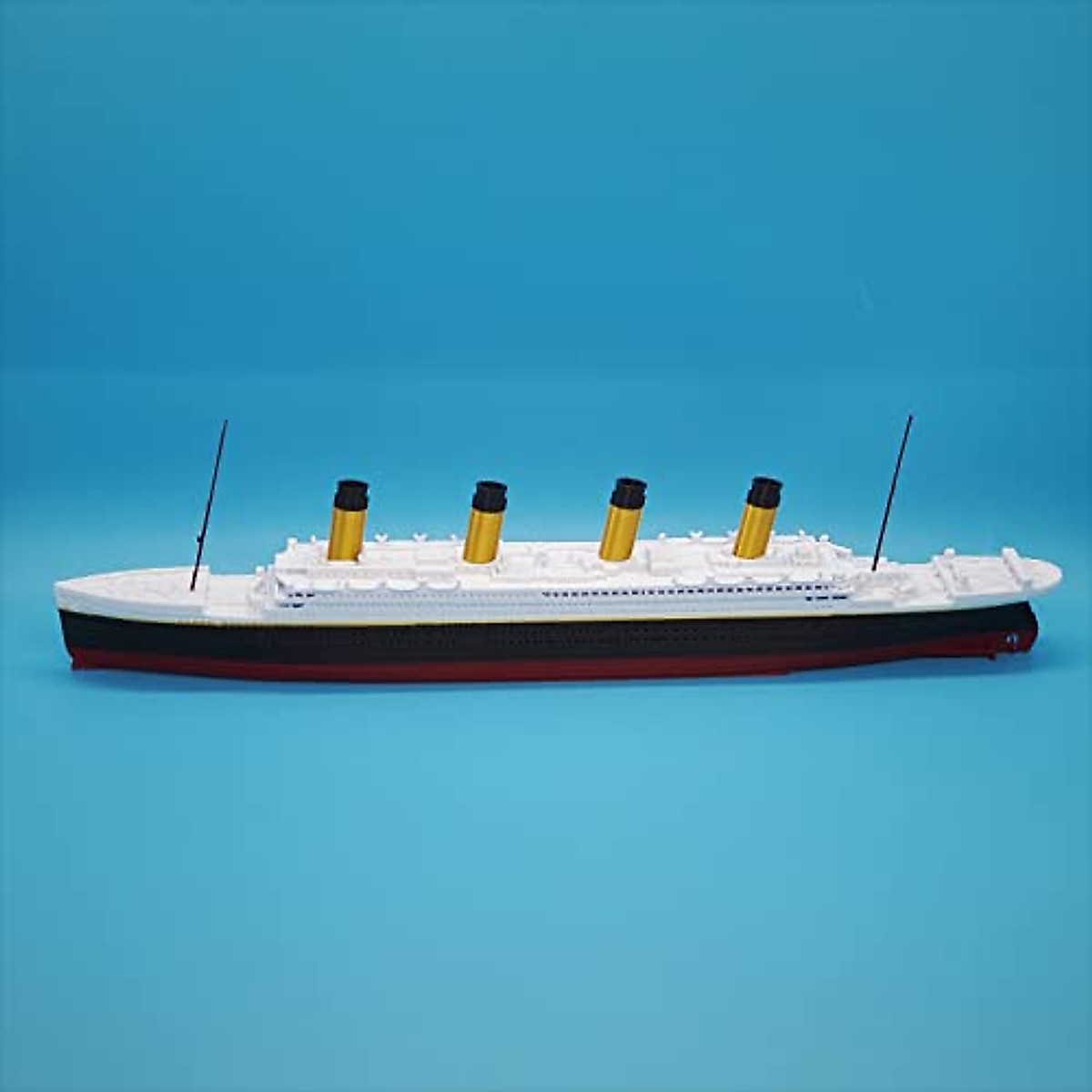 RMS Titanic Model - Highly Detailed Replica Historically Accurate No Assembly Required - 1 Foot in Length