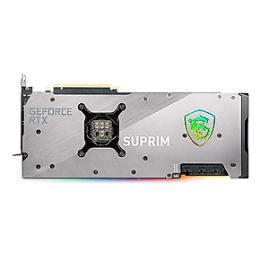 MSI GeForce RTX 3080 Ti SUPRIM X 12G Gaming Graphics Card - 12GB GDDR6X, 1845 MHz, PCI Express Gen 4, 384-bit, 3X DP v 1.4a, HDMI 2.1 (Supports 4K)