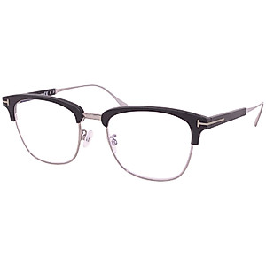 Eyeglasses Tom Ford FT 5590 -F-B 002 Matte Black, Shiny Dark Ruthenium/Blue Blo