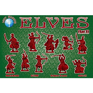 Alliance 72006 - 1/72 - Elves. Set 3. 40 Figures. Scale Model kit