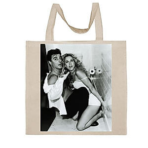 FC Carino Sarah Jessica Parker - A Nice Graphic Cotton Canvas Tote Bag FCA #FCAG124868