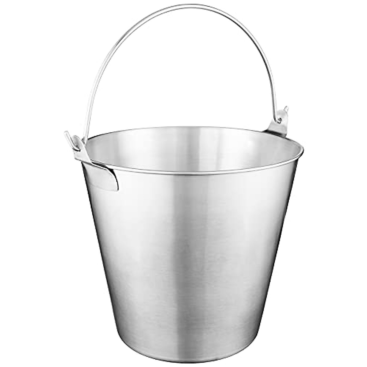 Winco Stainless Steel Utility Pail, 13-Quart