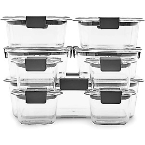 Rubbermaid Brilliance 22-piece Food Storage Container Set