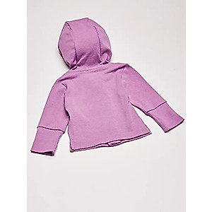 Hanes baby girls Ultimate Zippin Knit Hoodie Hooded Sweatshirt, Purple, 12-18 Months US