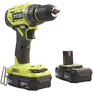 18-Volt ONE+ Brushless Cordless 1/2 in. Drill/Driver with Two (2) 2.0Ah battery, charger and tool bag Kit P1815