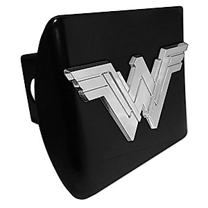 Wonder Woman Black All Metal Hitch Cover