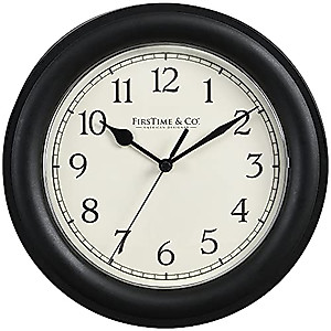 FirsTime & Co. Essential Wall Clock, Small, 8.5 in