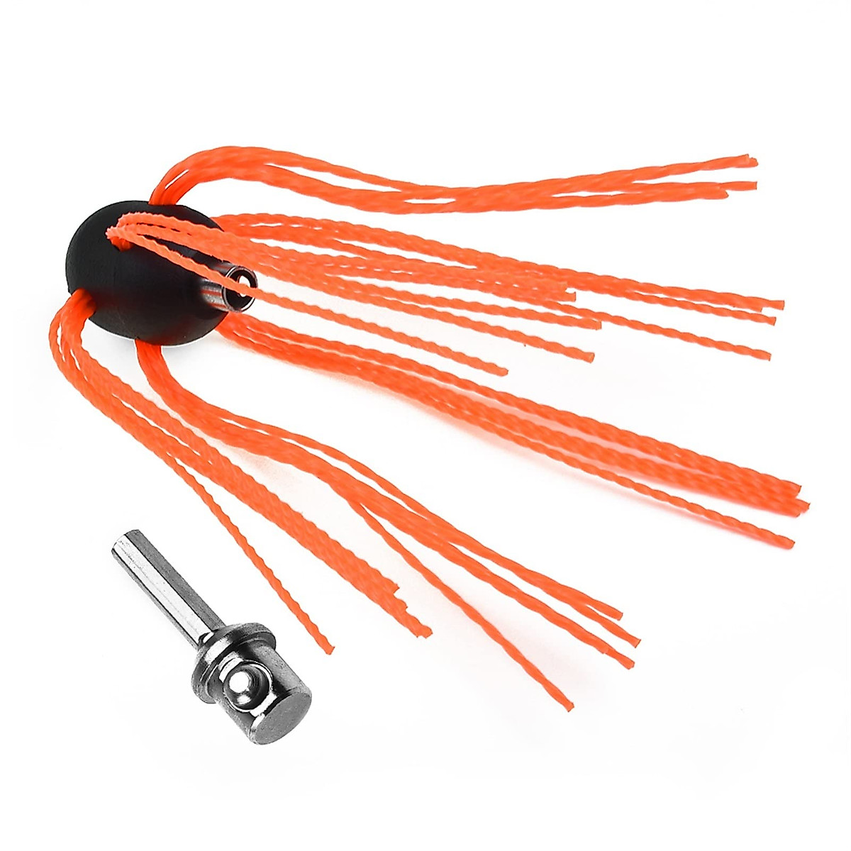 LJLCD Fireplace Tools Aluminum Chimney Power Sweeping Brush Cleaning Rotary Sweep DIY Set Flexible Chimney Brush Replacement Cleaner Cleaning Tool Durable, Easy to Install, Stable Performance.