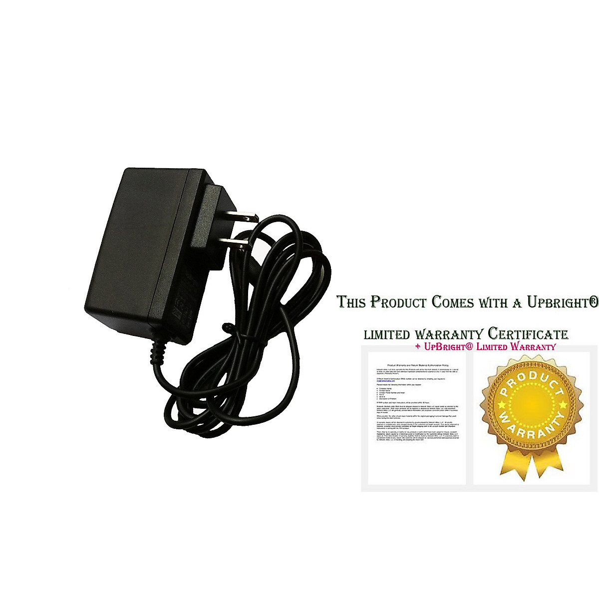 UpBright 9V AC/DC Adapter Compatible with NordicTrack GX 4.5 GX4.5 831.219830 831.219831 NTEX039121 GX 45 GX45 Stationary Bicycles Residential Recumbent Bikes DC9V 9VDC 9.0V Power Supply Cord Charger