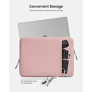 tomtoc 360° Protective Laptop Sleeve for 13.5-14.4 Inch Surface Laptop Studio/6/5/4/3, Surface Book, Water-Resistant Laptop Case for Acer Aspire/Swift 14, ASUS Vivobook/Zenbook 14, Jumper EZbook X3