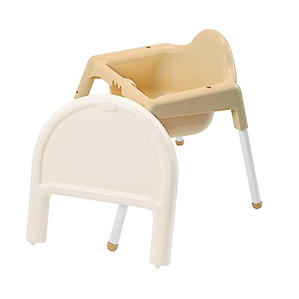 Angeles Feeding Chair, AFB7940, Infant, Baby & Toddler Stacking Nursery Chairs with Harness, Daycare, Homeschool or Classroom Furniture for Girls-Boys