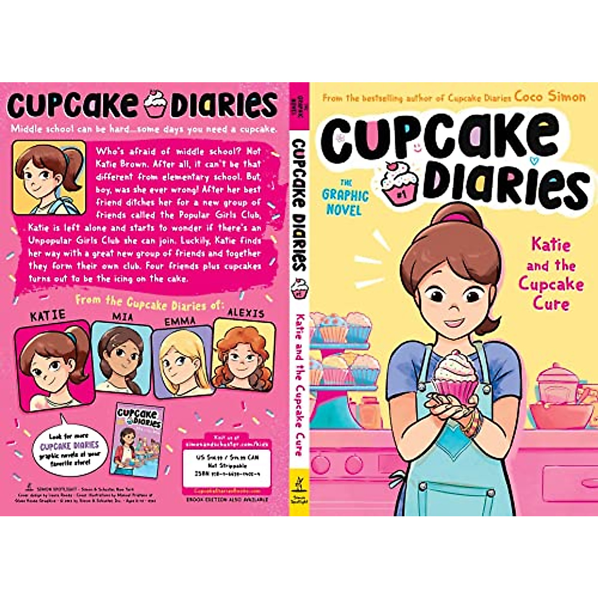 Katie and the Cupcake Cure The Graphic Novel (1) (Cupcake Diaries: The Graphic Novel)