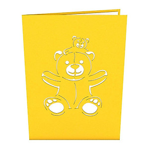 Lovepop Baby Bear Pop-Up 3-D Greeting Card