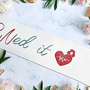 Decorit Earned it Sash, Nurse Graduation Sash for Celebrations, Senior Class of 2024 Sash, Congrats Grad Decorations, Nurse RN Graduation Gift Idea, RN, BSN, NP, CRNA, CNM, LPN, NR