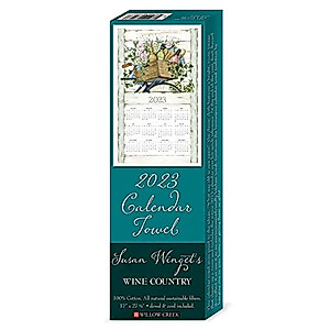 Wine Country 2023 Calendar Towel