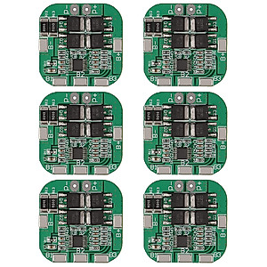 ACEIRMC 3pcs 4S 20A 14.8V Li-ion Lithium 18650 Battery BMS PCM Protection PCB Board Module 16.8V Overcharge Over Discharge Short Circuit Protection