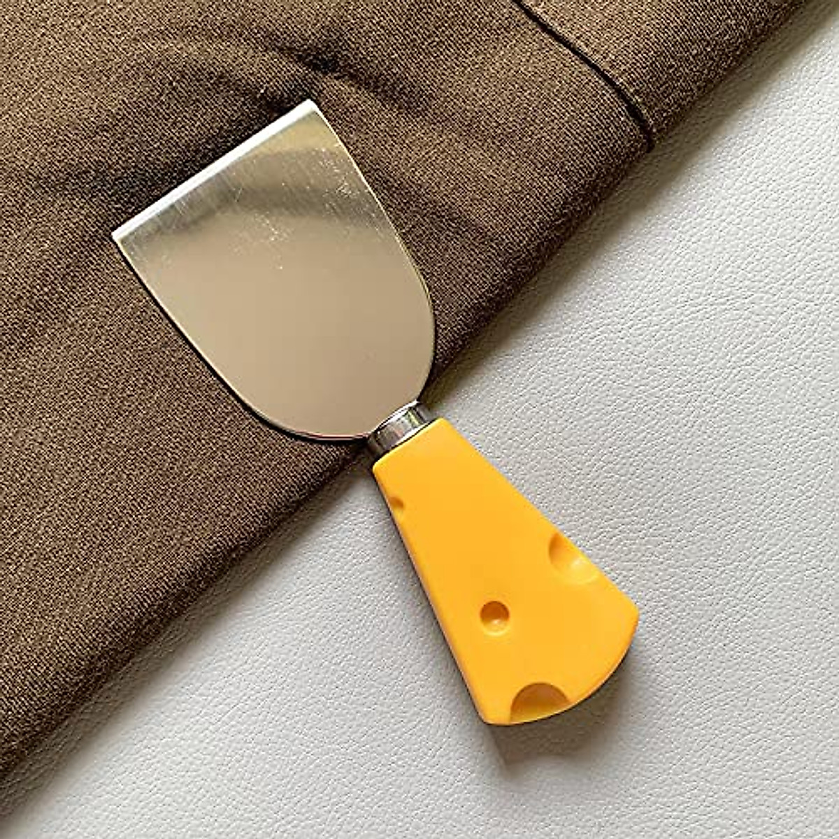 NC Cheese Cheese Fruit Knife Fork Spoon Creative Cute Western Tableware Butter Toast jam Sauce Spatula Knife Small Fork Shovel