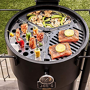 Oklahoma Joe's 4419599P04 Bronco Drum Smoker Triple Grate, Silver