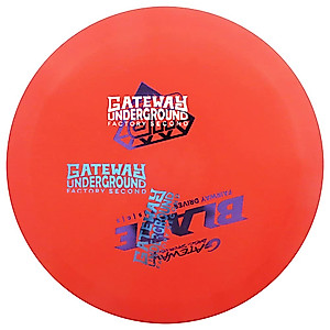 Gateway Disc Sports Factory Second Hyper-Diamond Blade Fairway Driver Golf Disc [Colors and Hot Stamps Will Vary] - 173-176g
