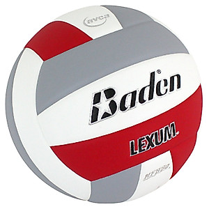 Baden Lexum Premium Composite Microfiber Indoor Official High School Game Volleyball 13U to 18U Official Size + Weight NFHS + AVCA Approved
