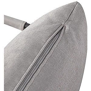 Cfvyne Modern Accent Chair - Simple Metal Framed Armchair, Soft 35D Shredded Foam Cushion Upholstered Comfy Relaxing Chairs for Living Room Bedroom Reading Corner Single Sofa (big size, light brown)