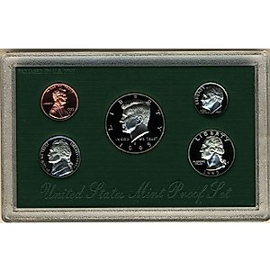 1995 S Clad Proof 5 Coin Set in Original Government Packaging Proof