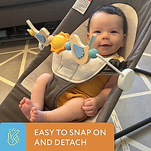 Impresa Wooden Toy Bar for Baby Bjorn Bouncer to Fascinate Your Child - Universal Impresa Toy Arch Intended for BabyBjorn Bouncers - Wooden Toys for Babies for Development of Motor Skills