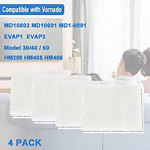 VUIUKOYE 2-Pack Humidifier Filter Replacement fit for Vornado MD1-0002 Humidifier