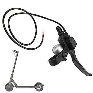 Brake Lever with Bell, 8.5in Electric Scooter Brake Handle Brake LeverReplacement