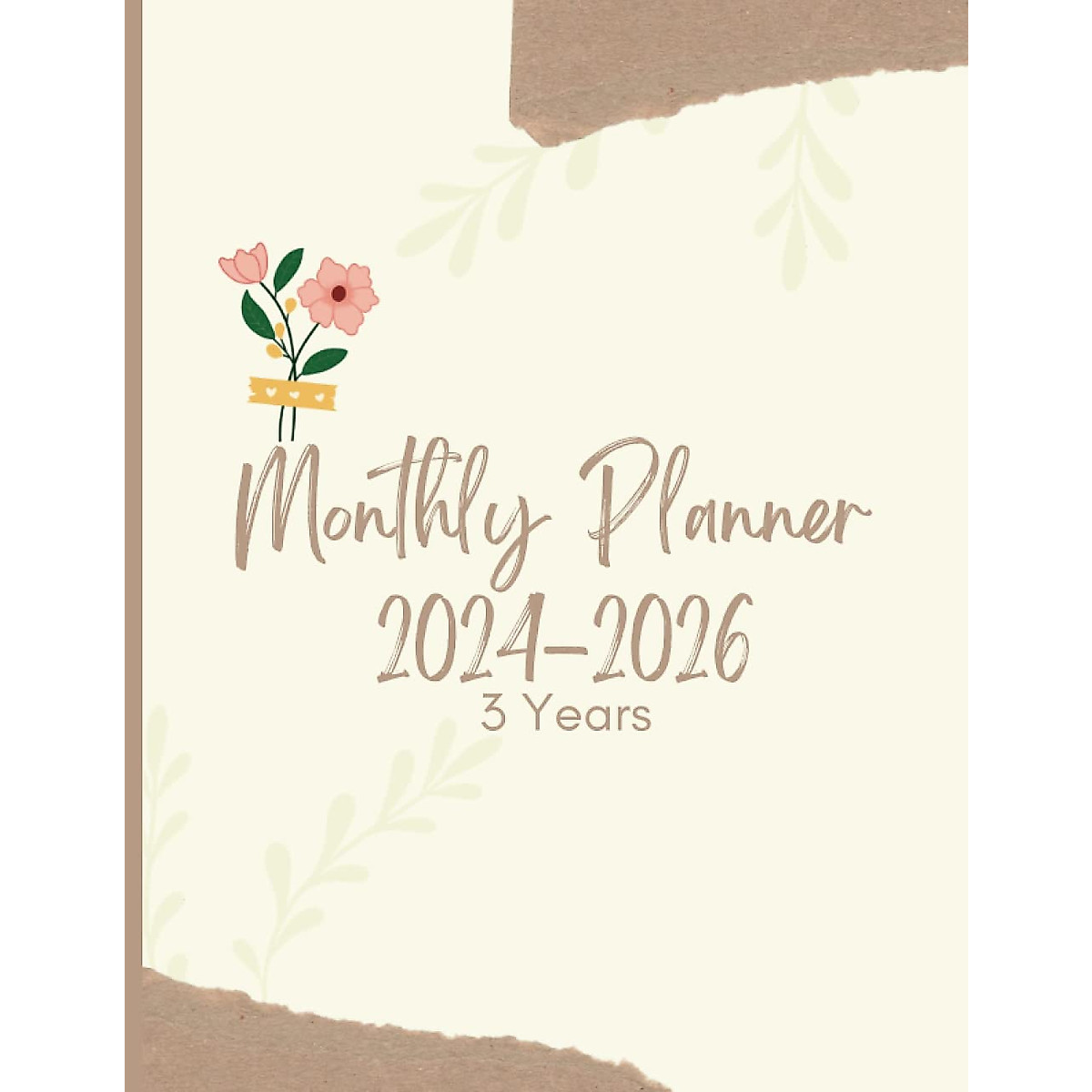 2024-2026 Monthly Planner: 3 Year Calendar Notebook Large Size | 36 Months Agenda January 2024 to December 2026 with Federal Holidays | Appointment Schedule Organizer