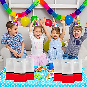 OULUN 30Pcs Cartoon Animation Party Gift Bags Birthday Party Supplies Cartoon Animation Party Gift Candy Bags
